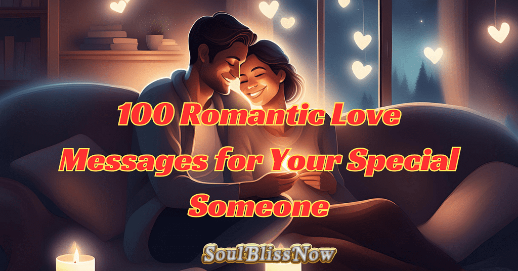100 Romantic Love Messages for Your Special Someone - Soul Bliss Now