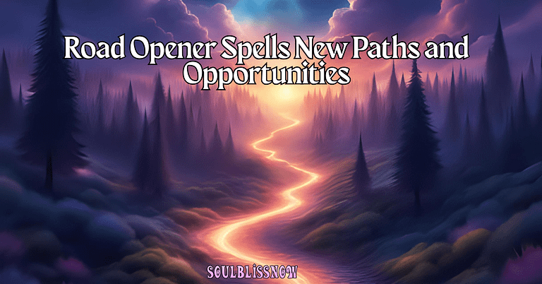 Road Opener Spells New Paths and Opportunities - Soul Bliss Now