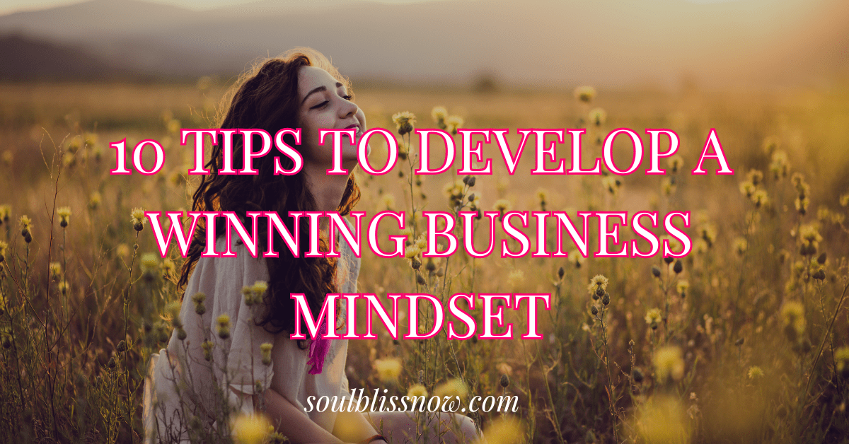 10 Tips to Develop a Winning Business Mindset - Soul Bliss Now