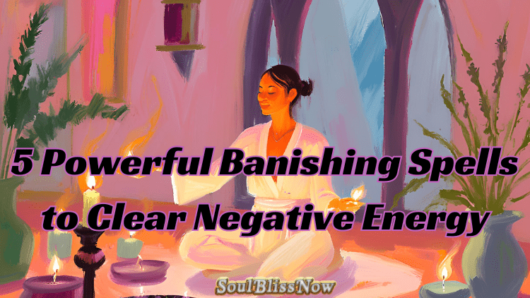 5 Powerful Banishing Spells to Clear Negative Energy - Soul Bliss Now